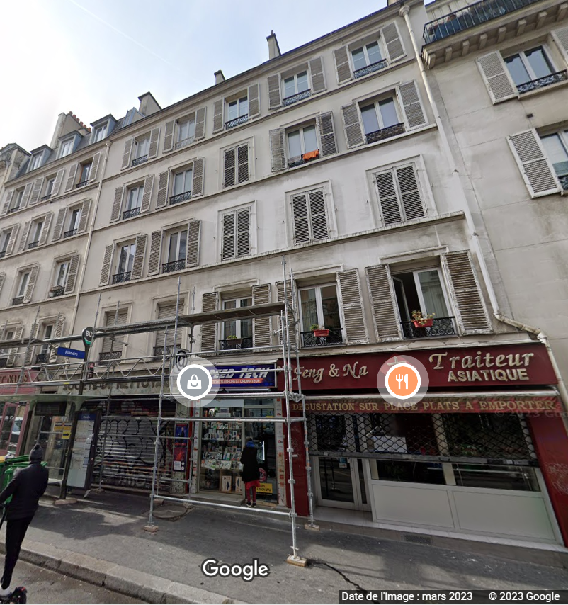 67 RUE DE L OURCQ 75019 PARIS
